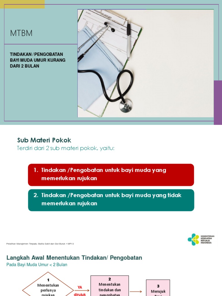 MTBM (Tindakan Dan Pengobatan) | PDF