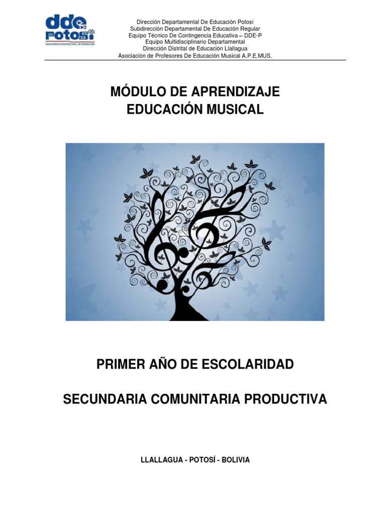 1º Educacion Musical | PDF | Instrumentos musicales | Instrumentos de ...