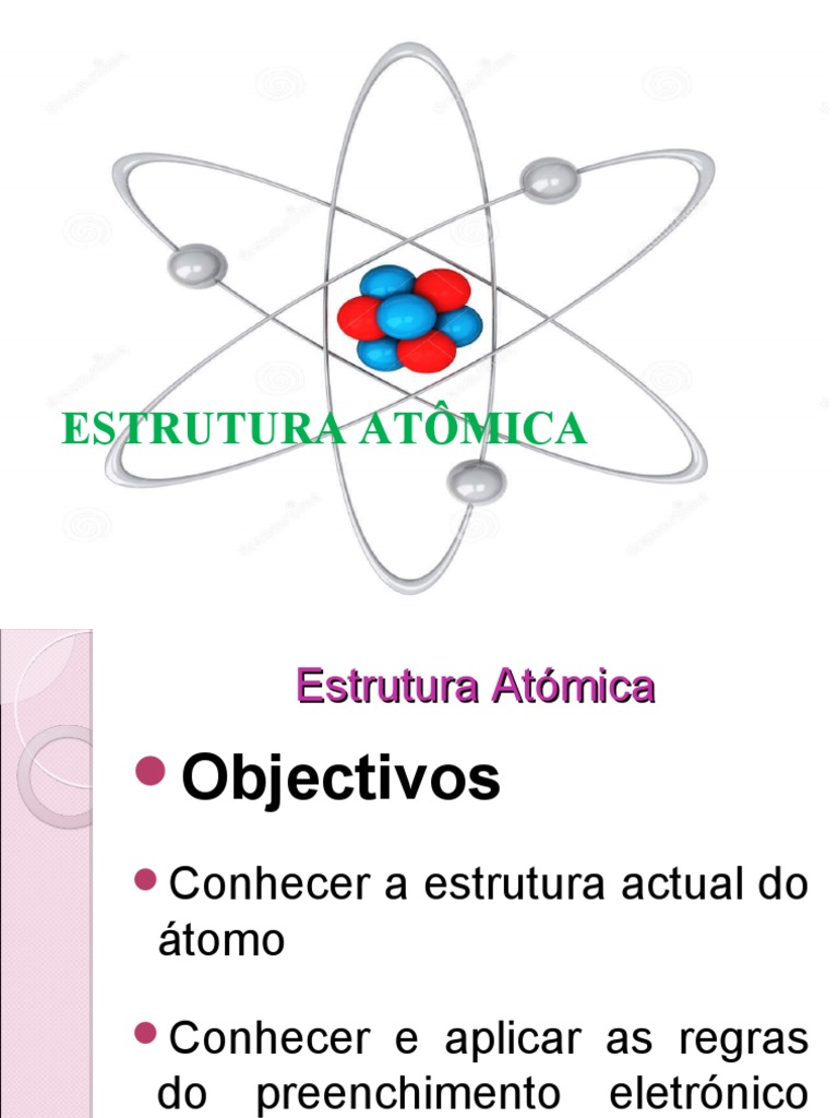 AULA 1 de ESTRUTURA ATOMICA | PDF | Núcleo atômico | Átomos