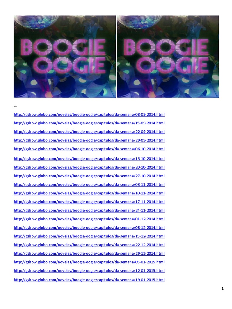 Boogie Oogie | PDF | Augustus