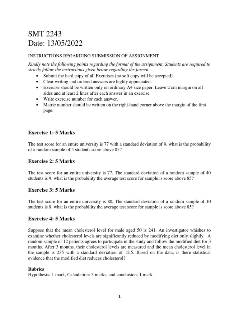 Tutorial Exercixe W 9 Pdf Standard Deviation Sampling