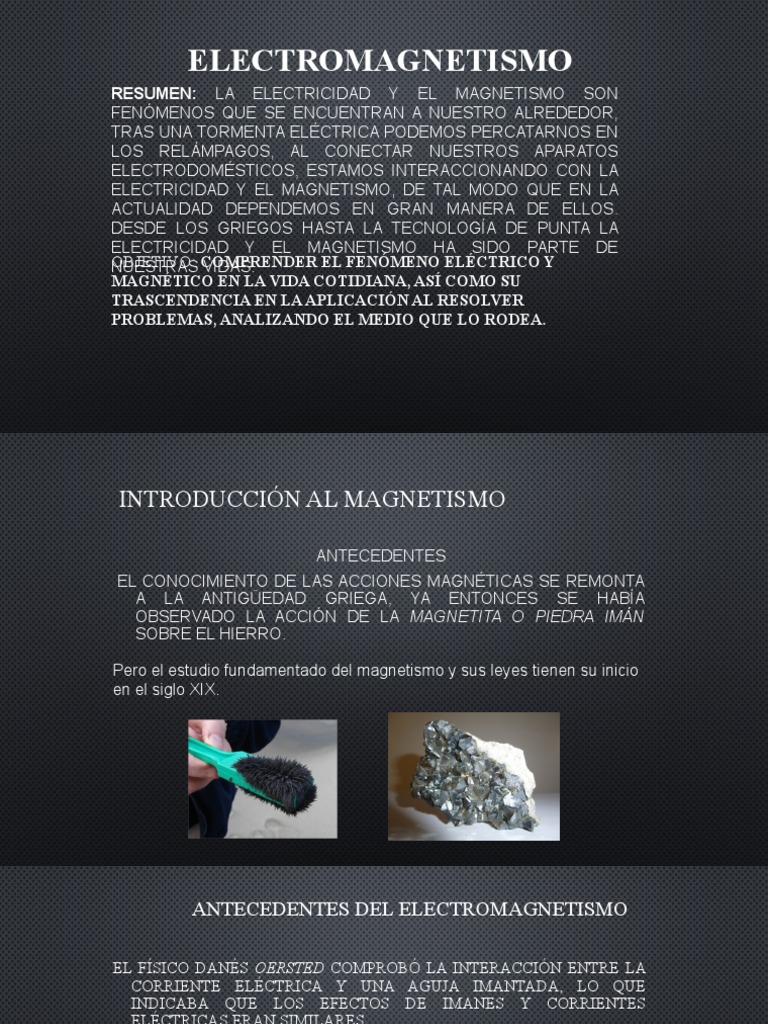 Fundamentos del Electromagnetismo | PDF | Inducción electromagnética ...