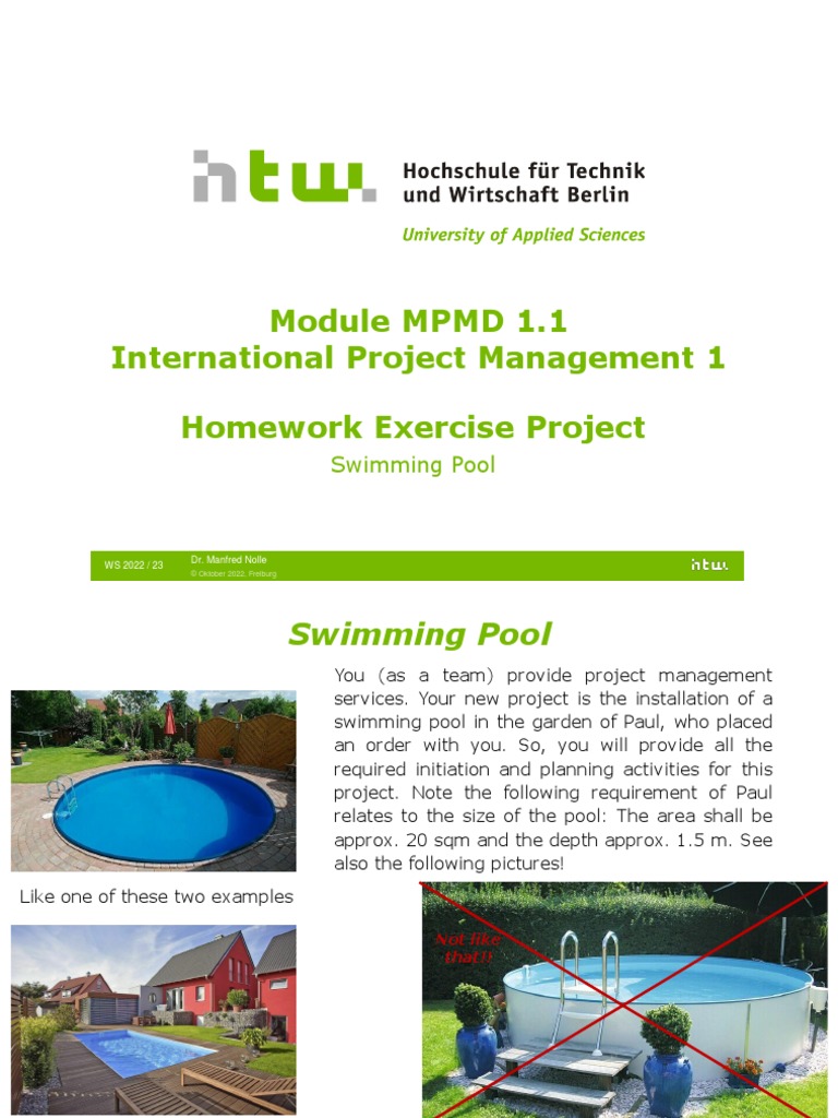 Swimming Pool | PDF