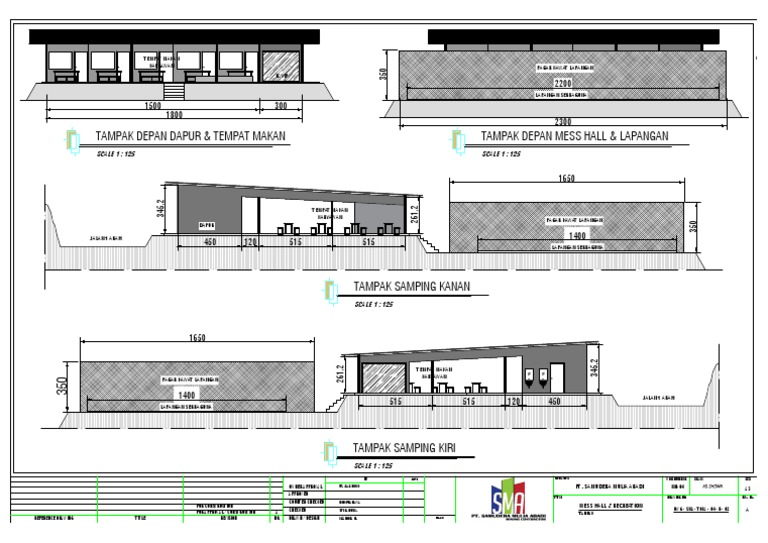 Mess Hall Design and Layout Plan | PDF