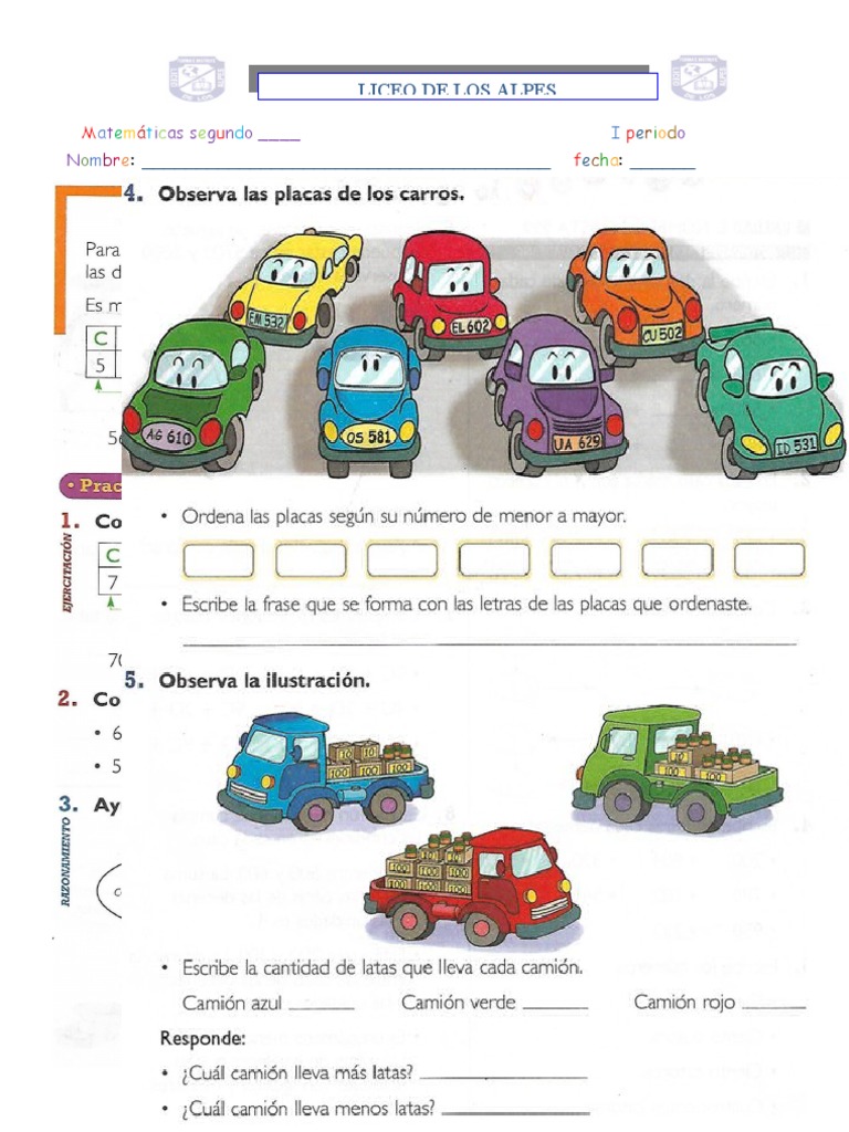 Matematicas Segundo 03 | PDF