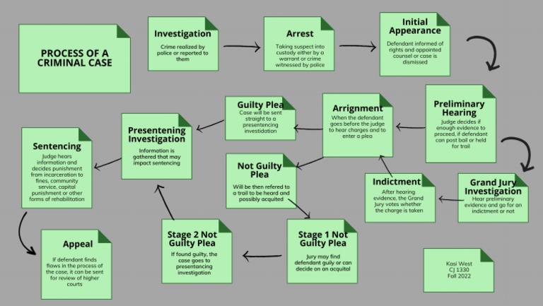 Process of A Criminal Case | PDF