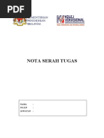 Format Nota Serah Tugas 2021 Update11 | PDF