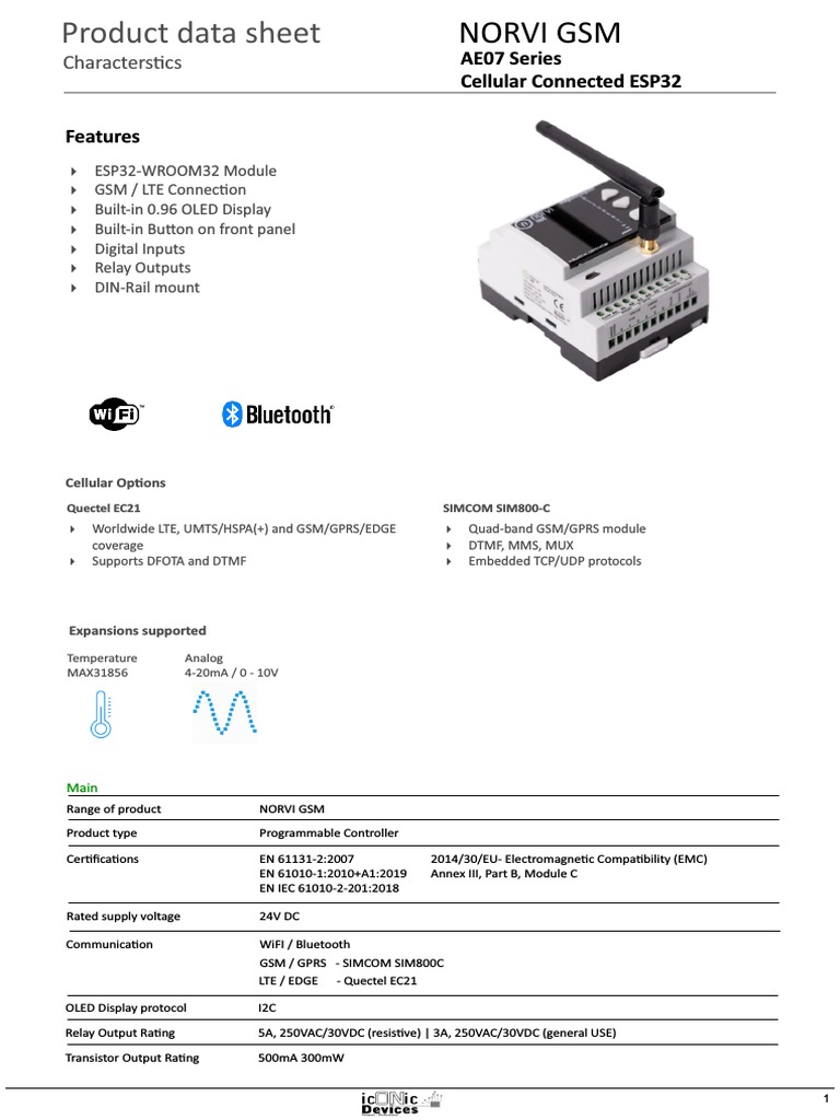GSM Series AE07 | PDF | General Packet Radio Service | Computer Engineering