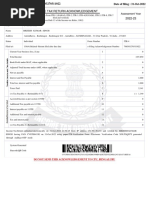 Sample ITR 2023-2024 | PDF | Taxes | Tax Refund