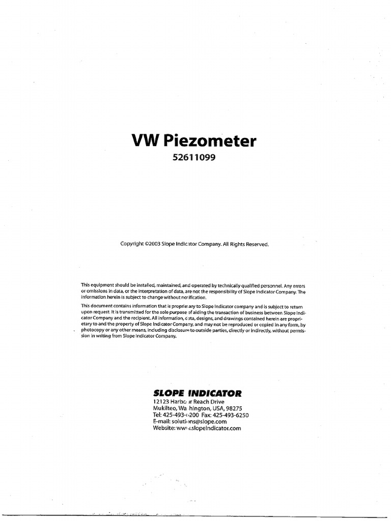 VWP Installation | PDF