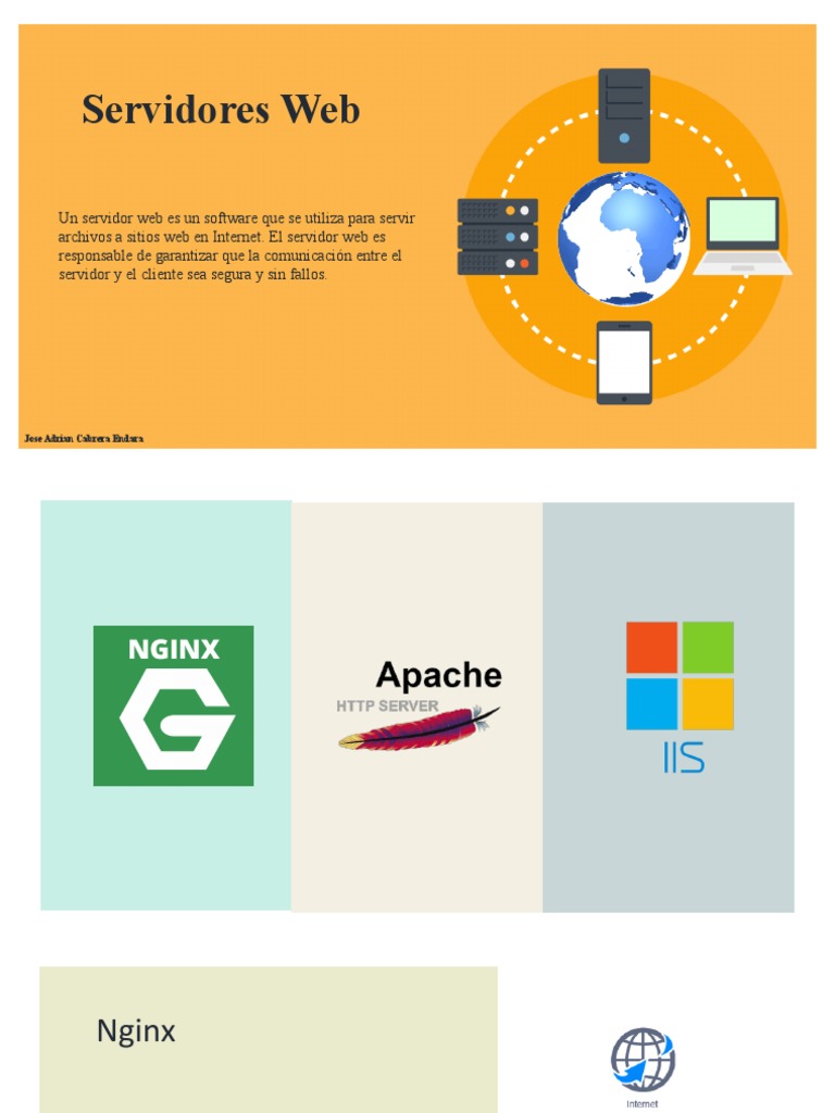 Servidores Web | PDF | Servidor HTTP Apache | Informática