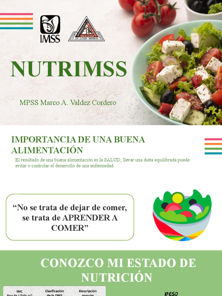 NUTRIMSS | PDF | Alimentos | Dieta