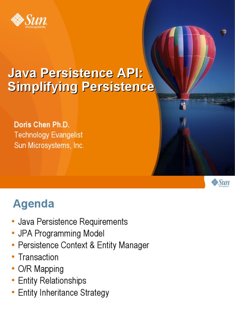 J Ava Persistence Api Simplifying Persistence Pdf Inheritance Object Oriented Programming