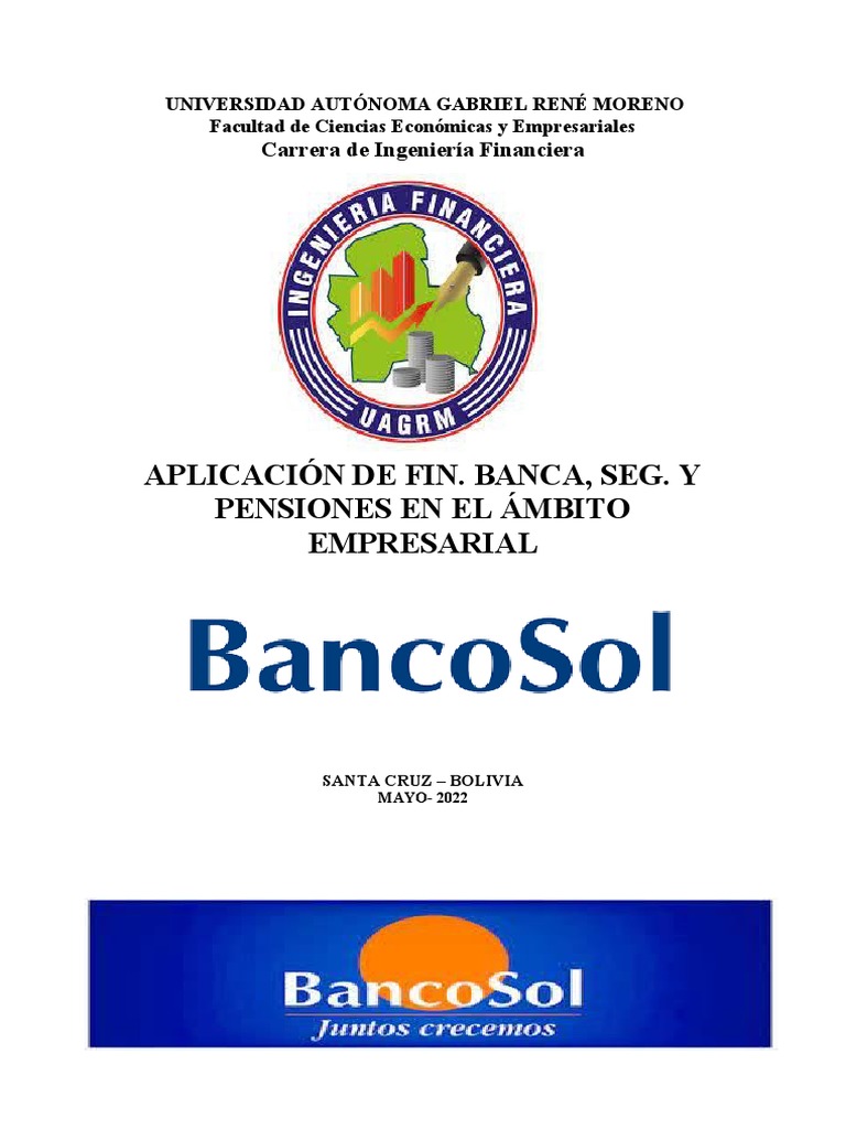 Aplicacion de Banca en Banco Sol. S.A. | PDF | Bancos | Dinero