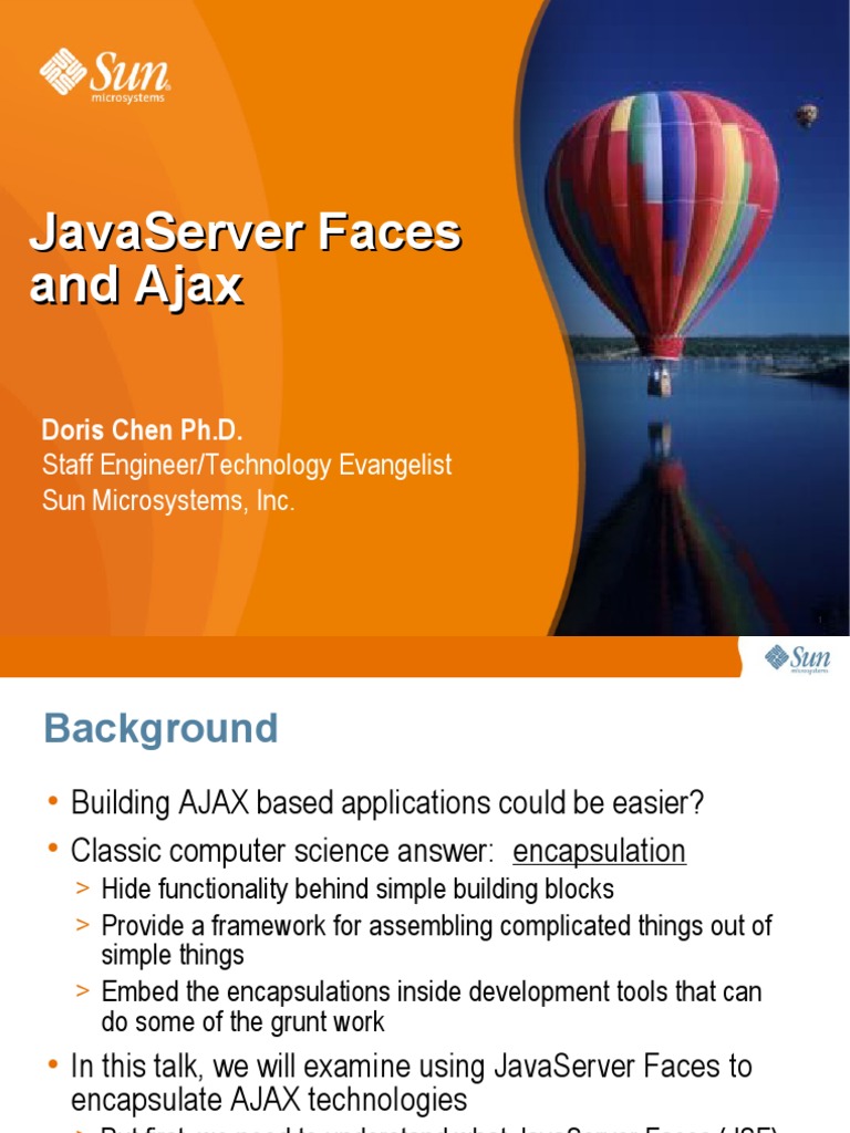 Javaserver Faces and Ajax | PDF | Java Server Faces | Ajax (Programming)