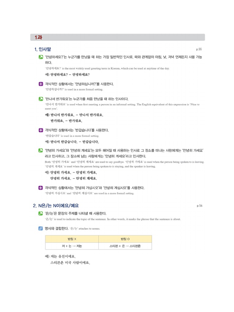 1A Grammar Chapter1 | PDF