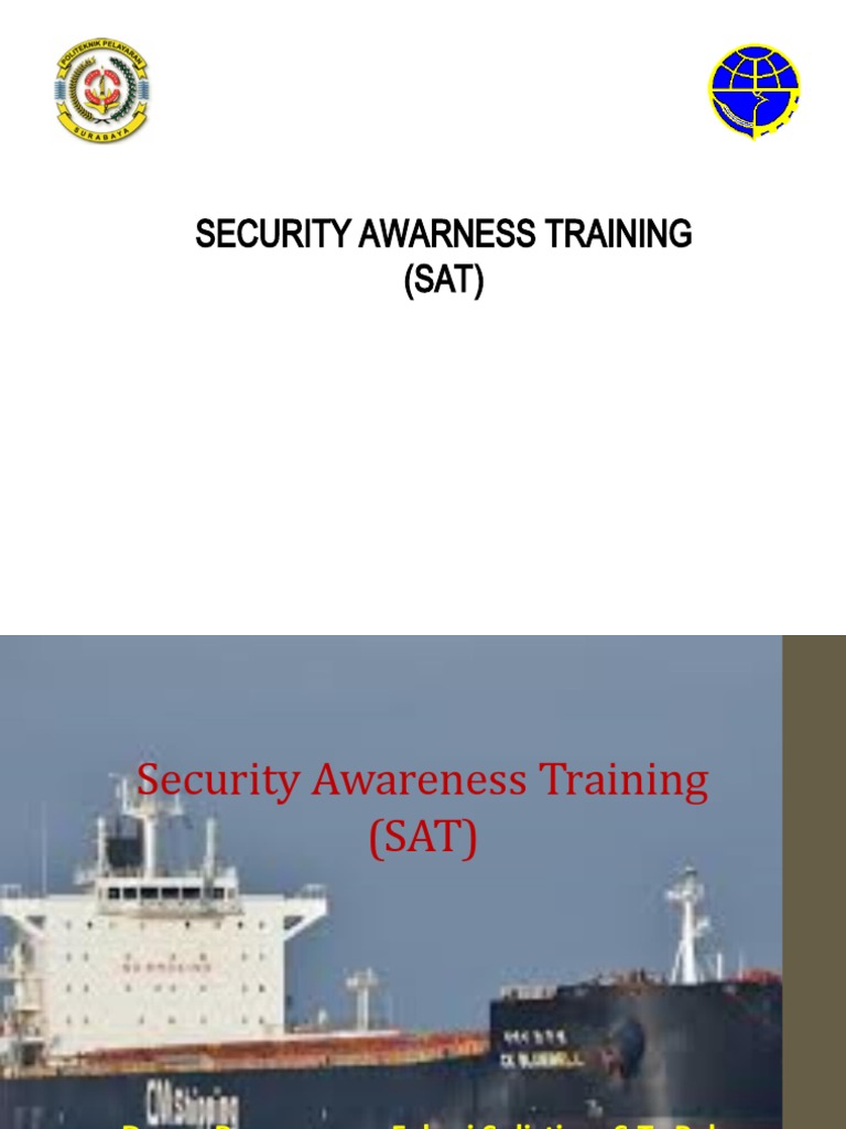 Security Awarness Training (SAT) : Badan Pendidikan Dan Pelatihan Perhubungan | PDF