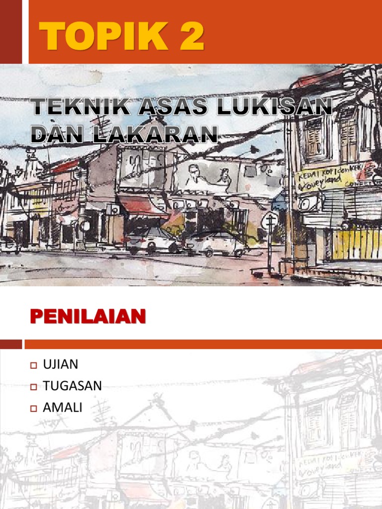 Teknik Asas Lukisan | PDF