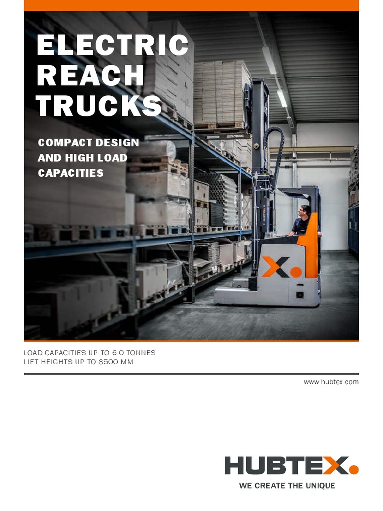 HUBTEX Electric Reach Truck | PDF | Truck | Vehicles