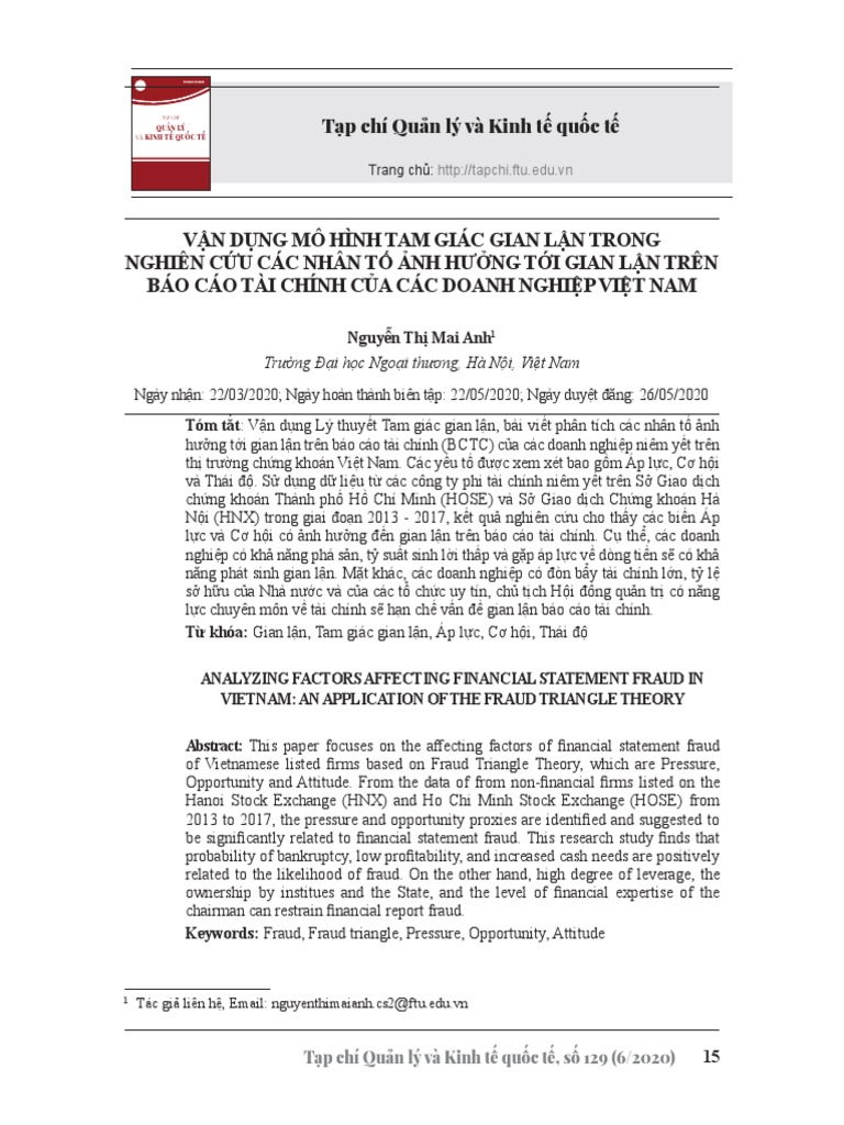 NT Mai Anh, ĐH Ngo I Thương | PDF