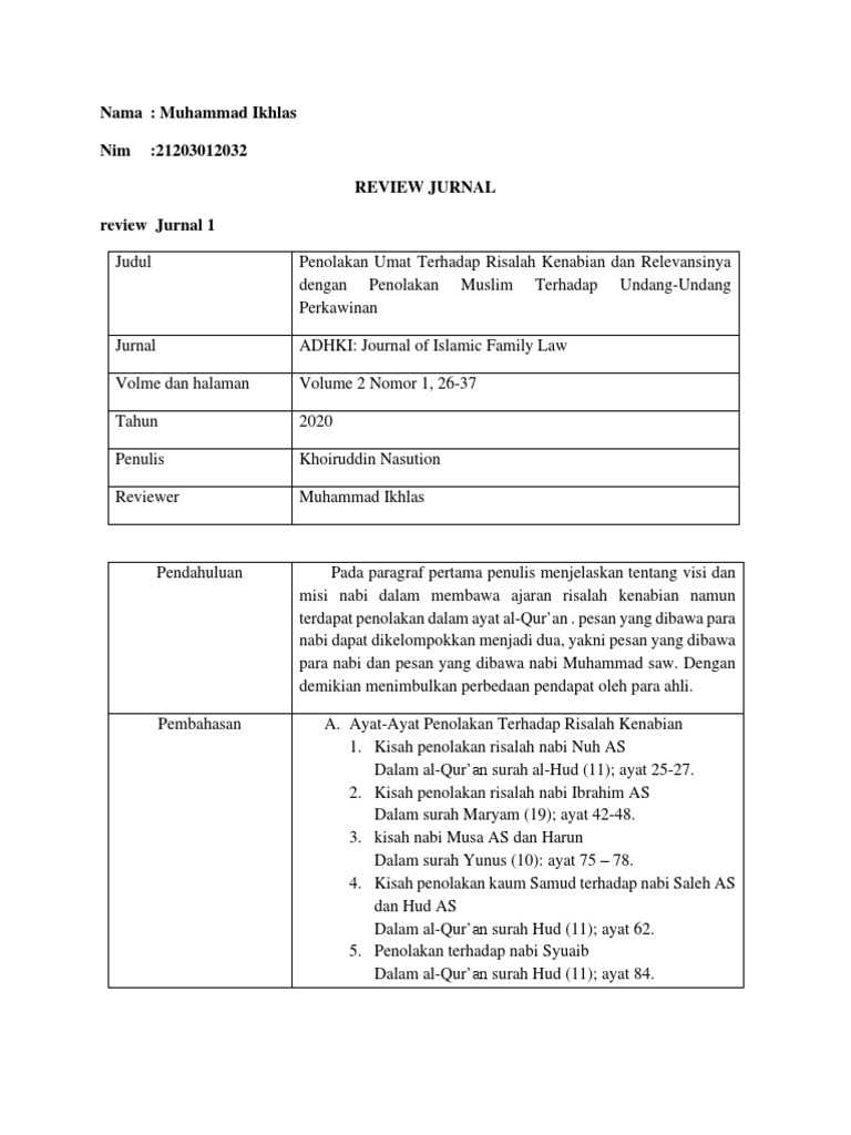 Review Journal | PDF