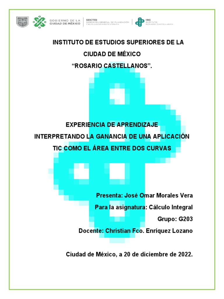 Área Entre Dos Curvas Unid 4 | PDF | Integral | Análisis matemático
