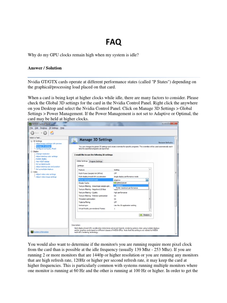Info | PDF | Graphics Processing Unit | Computer Monitor
