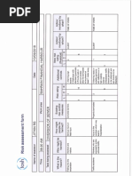 IOSH Risk Assessment Example 2 | PDF