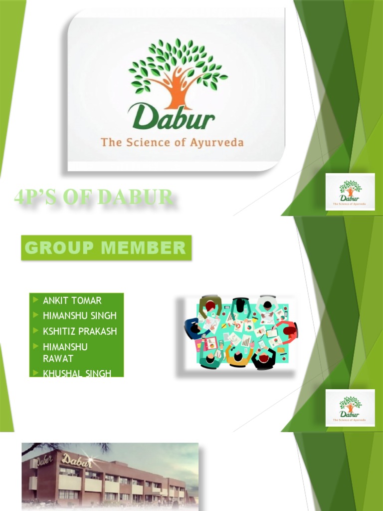 4P'S of Dabur | PDF | Pricing | Retail