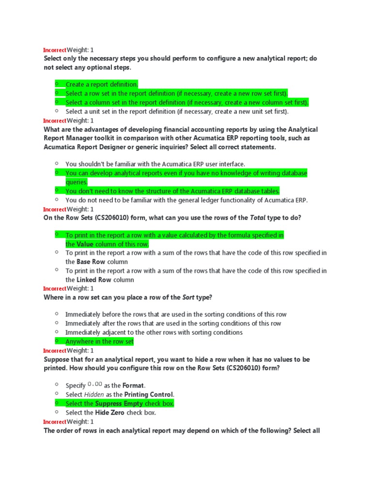 Incorrect | PDF | Table (Database) | Parameter (Computer Programming)
