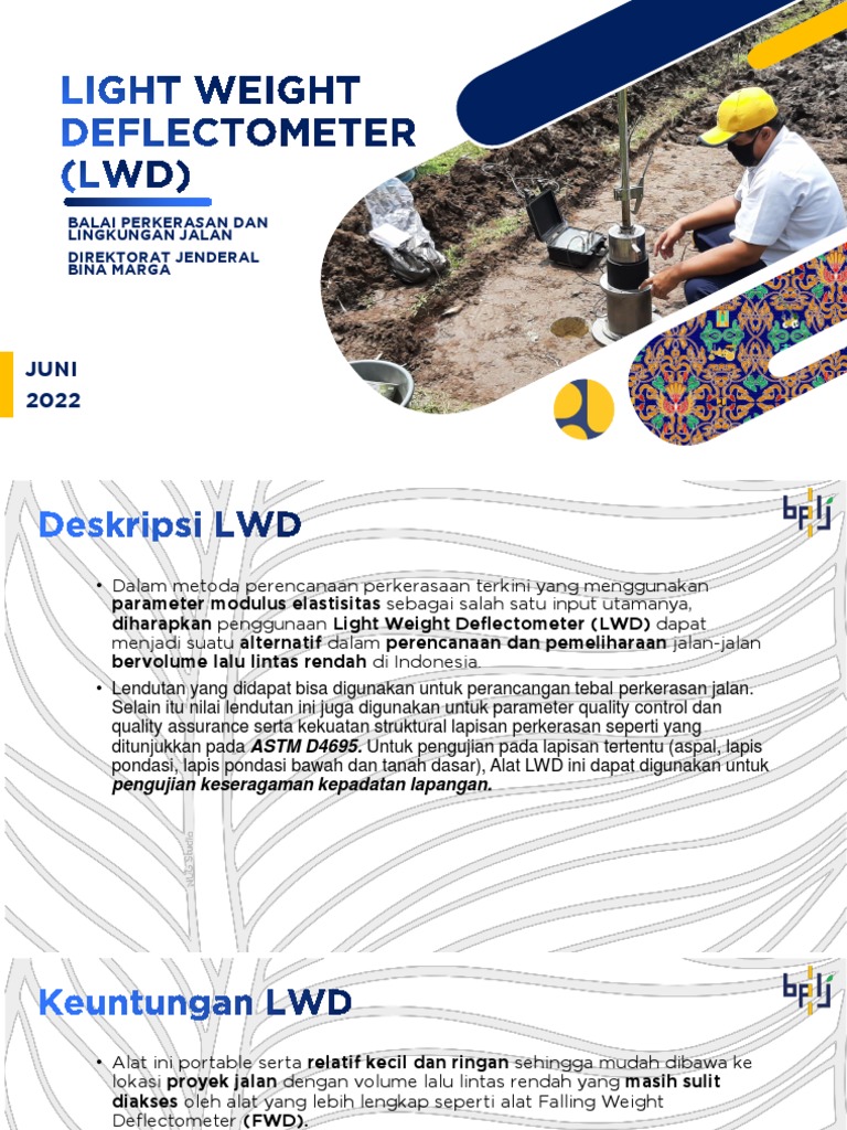 Paparan LWD 20220628 Bagi | PDF | Teknologi & Rekayasa