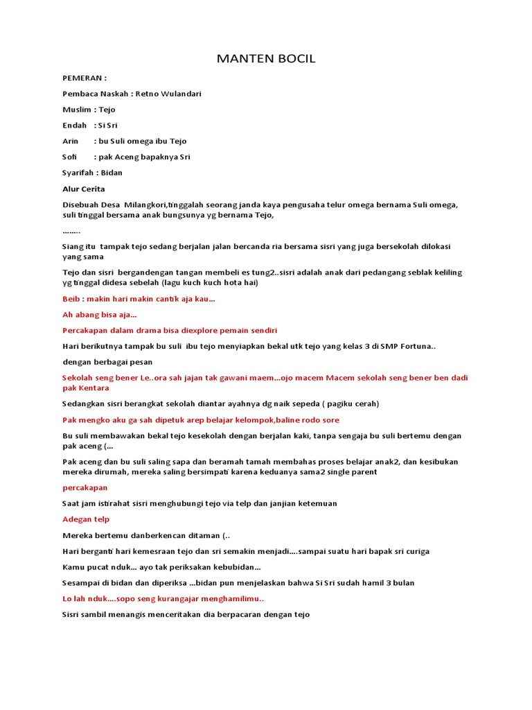 Manten Bocil | PDF