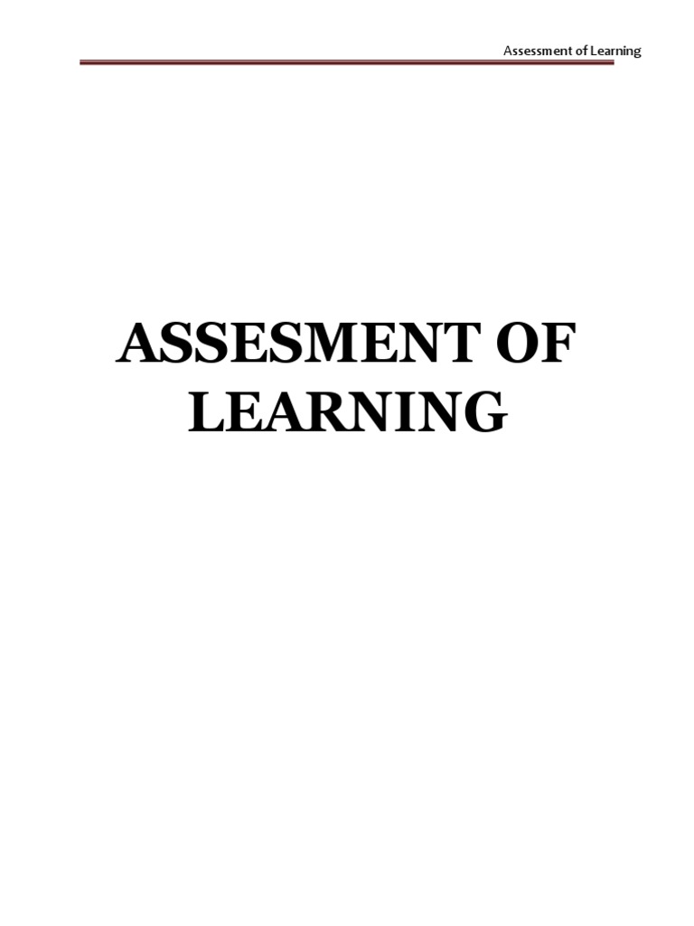 Module 1 Assessment | Download Free PDF | Educational Assessment | Test ...