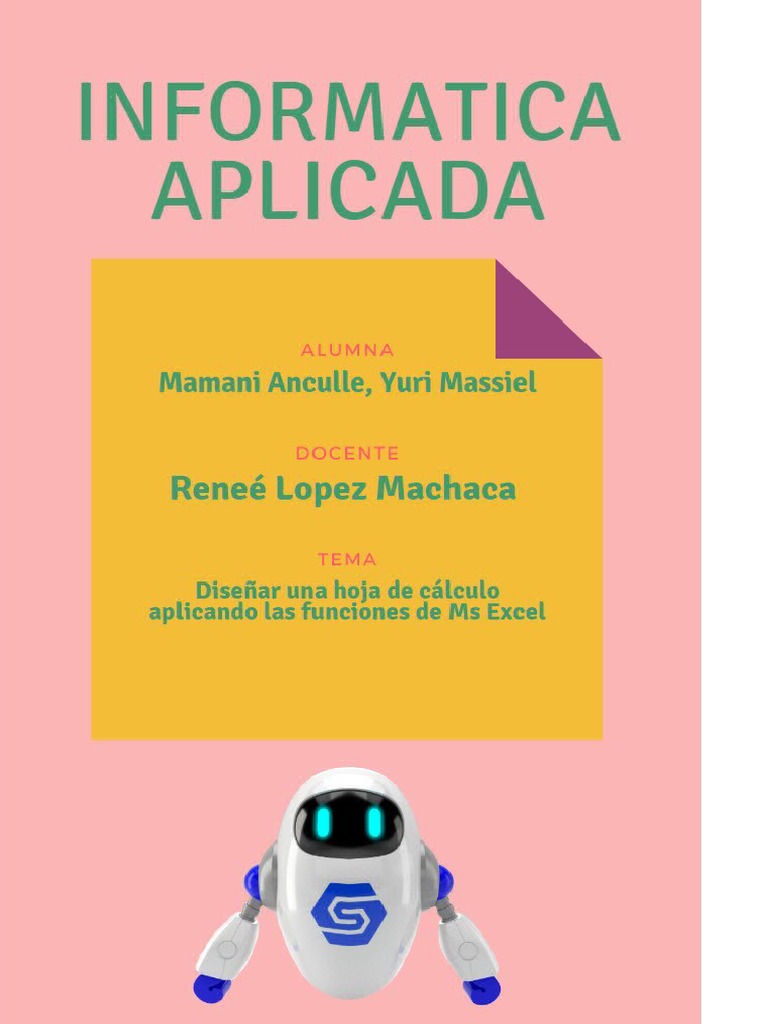 Trabajo Final - Informatica Aplicada | PDF | Microsoft Excel | Inventario