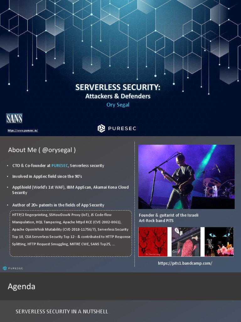Serverless Security Attackers And Defenders Pdf Cloud Computing Malware