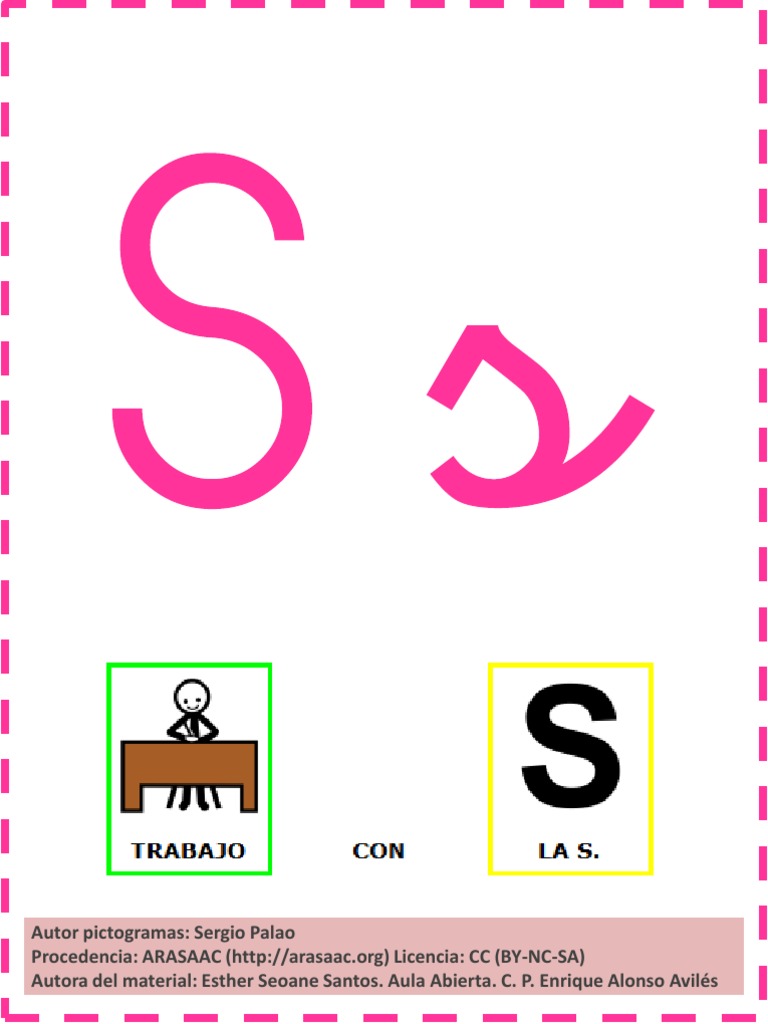 Fichas Fonema S | PDF | Comunicación | Codificaciones