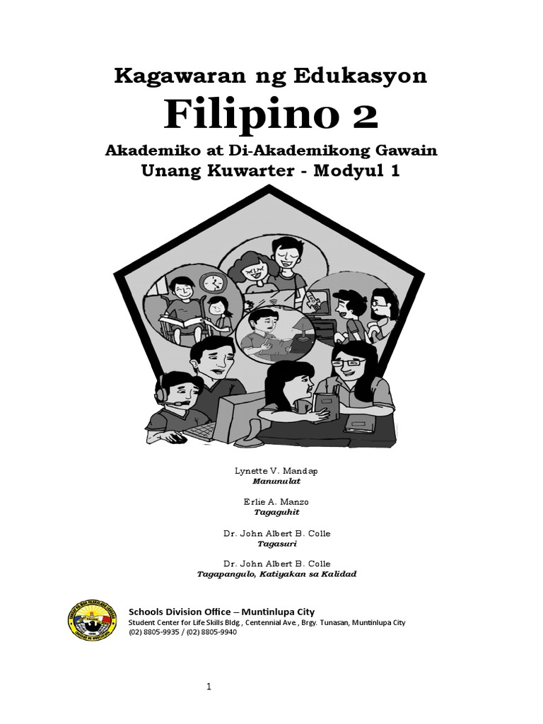 SLEM - Modyul 1 - Akademiko at Di-Akademiko | PDF