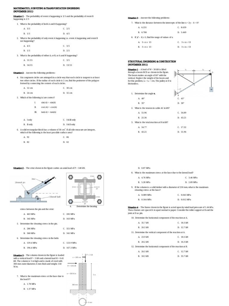 Mste Review | PDF | Pressure | Units Of Measurement