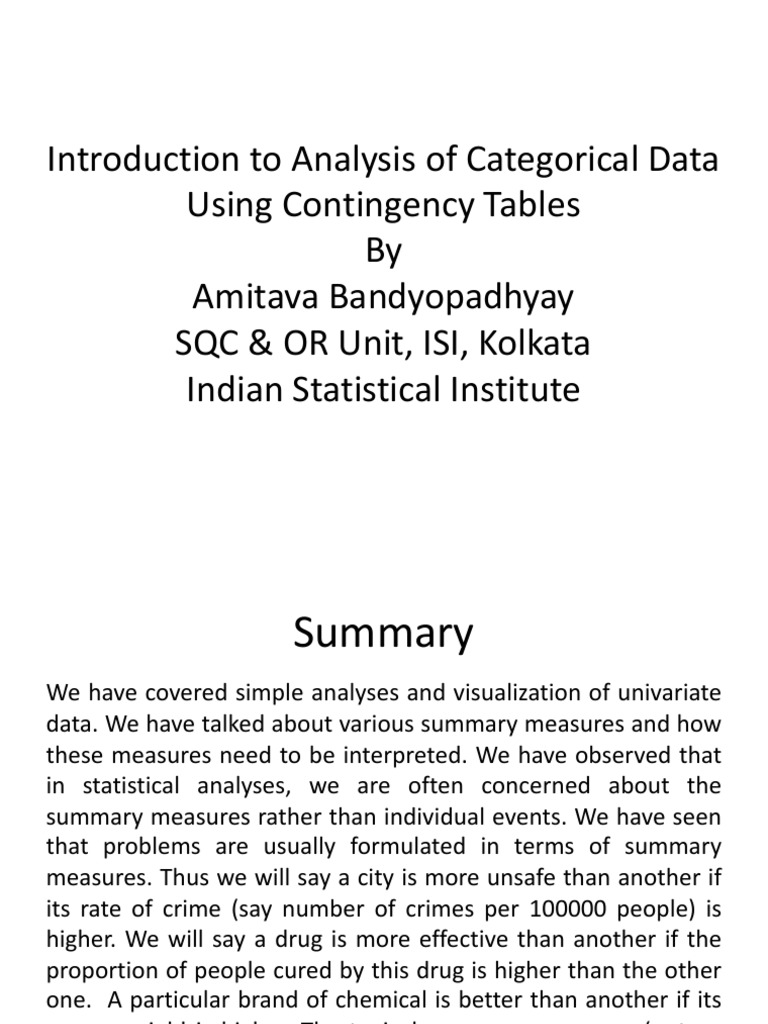 Contingency Tables | PDF | Probability Distribution | Relative Risk Contingency Tables | PDF | Probability Distribution | Relative Risk