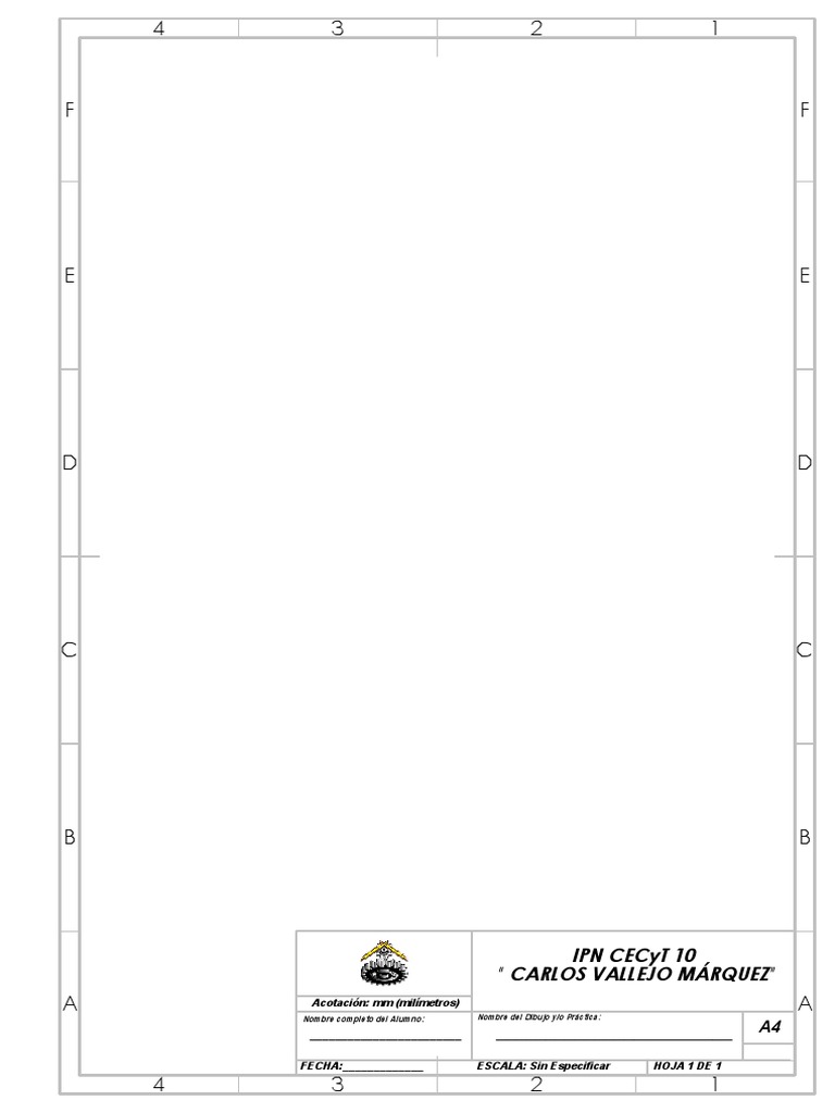 FORMATO A4 IPN MAxC. | PDF