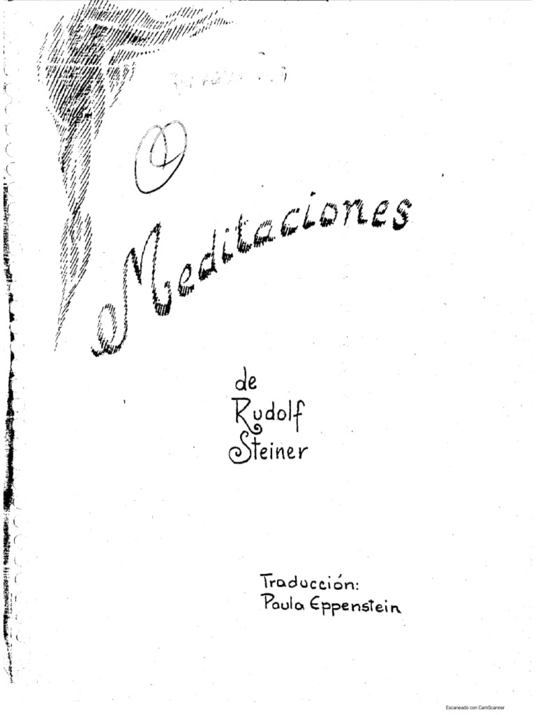 Rudolf Steiner Meditaciones | PDF