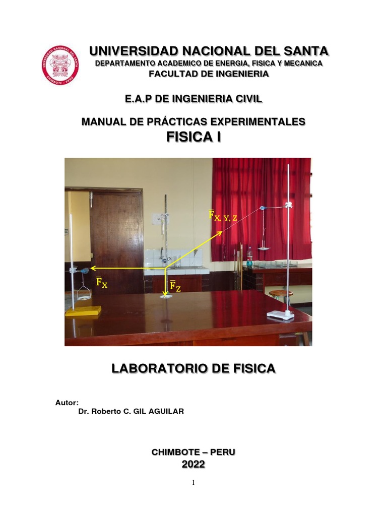 Manu Prac Exp F I 2022 - Ii Civil | PDF | Medición | Science