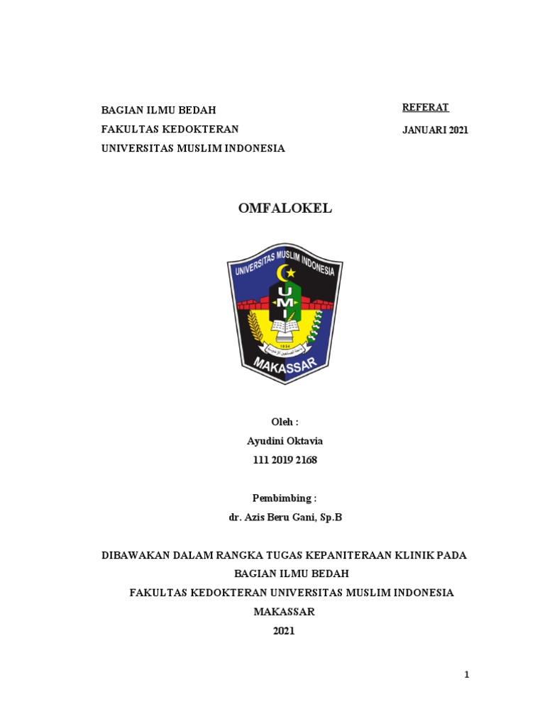 Studi Kasus Omfalokel pada Bayi | PDF | Pengembangan Diri | Kesehatan ...