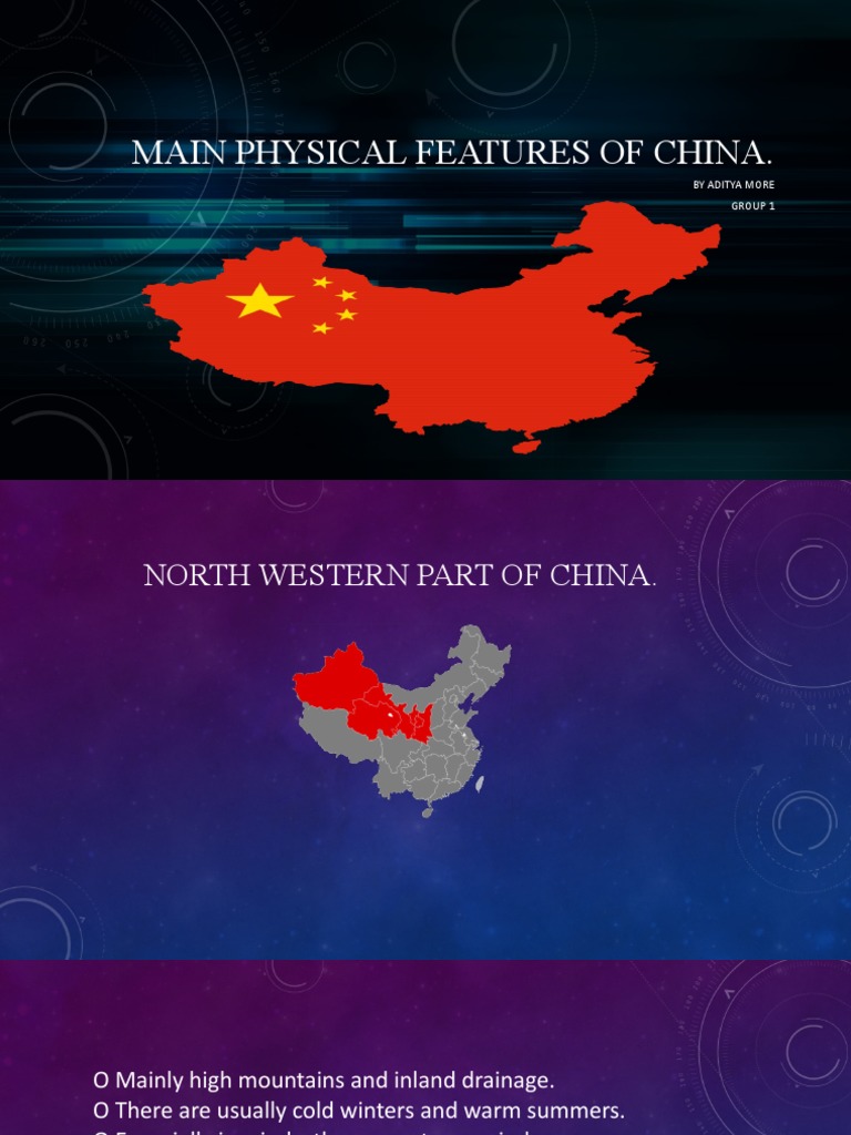 Major Physical Features of China | PDF