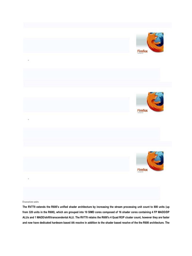 Execution Units | PDF | Technology & Engineering