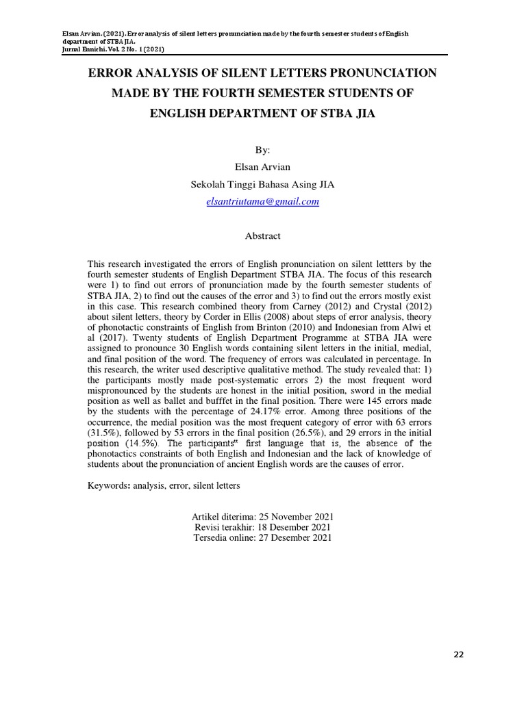 21-Article Text-81-1-10-20211227 - 2 | PDF | Syllable | Phoneme