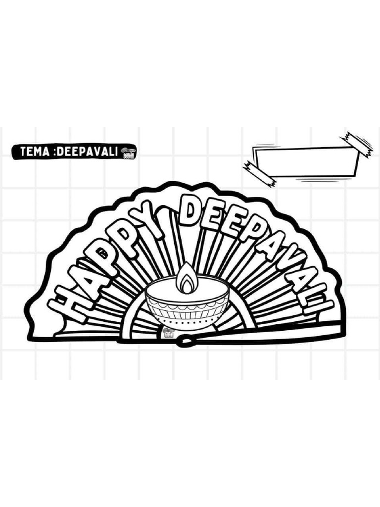 Colouring Deepavali Theme | PDF
