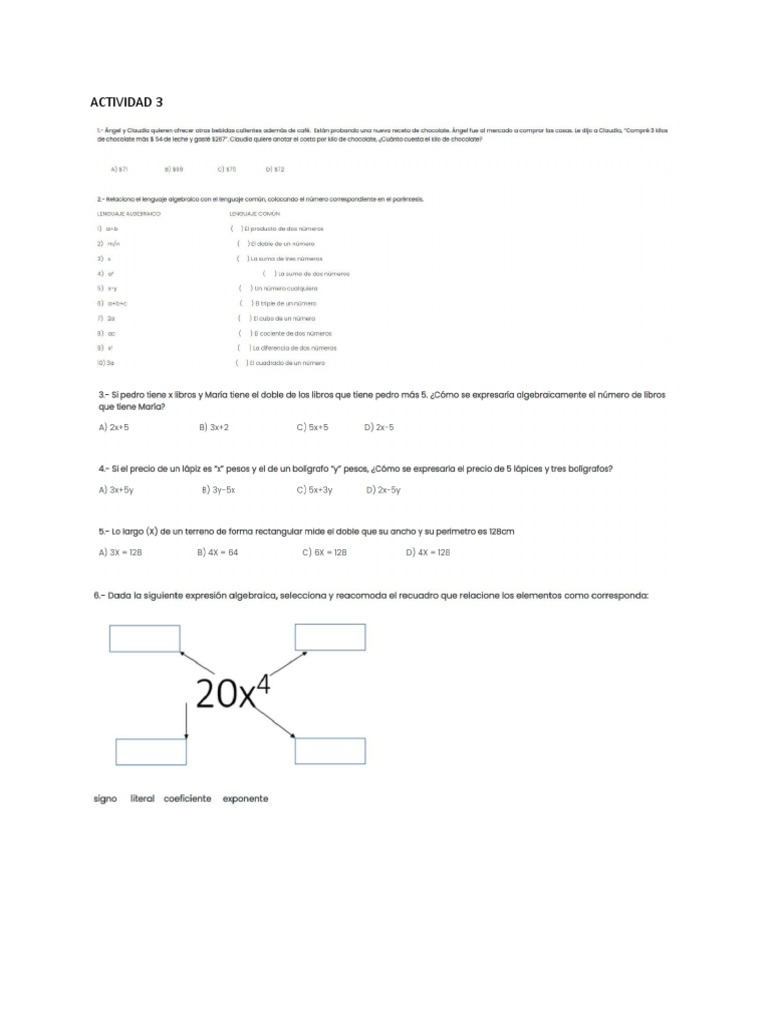 Actividad 3 Mod 3 | PDF
