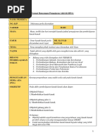 Rancangan Perlaksanaan Aktiviti (Rpa) : (Taska Permata NCDRC Upsi) | PDF
