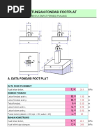 Perhitungan Base Plate Dan Angkur | PDF